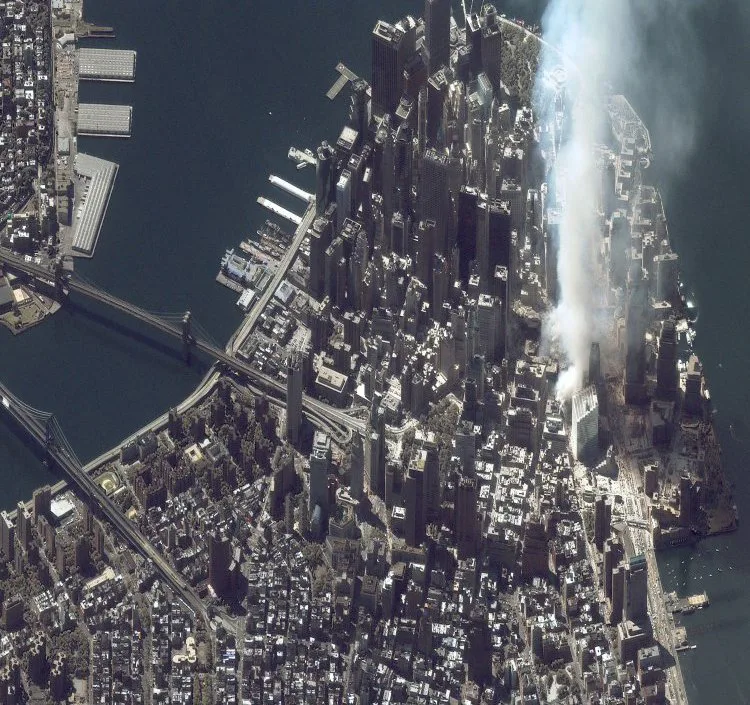 What 9/11 Looked Like to the Only American Who Wasn't on Earth to See It