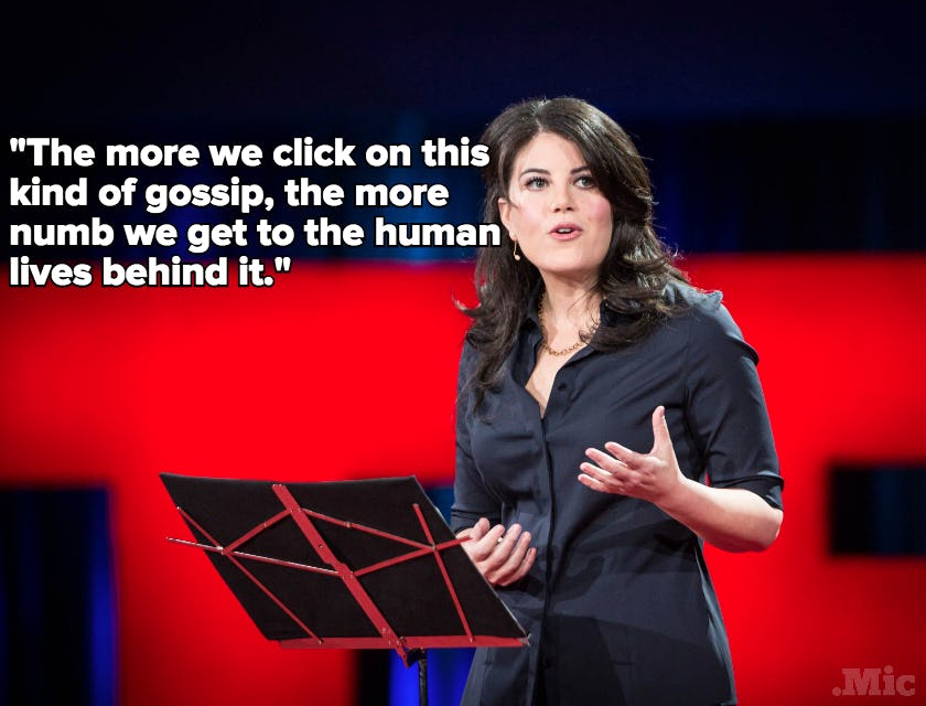 Monica Lewinsky's Response to Internet Bullying Deserves a Standing Ovation