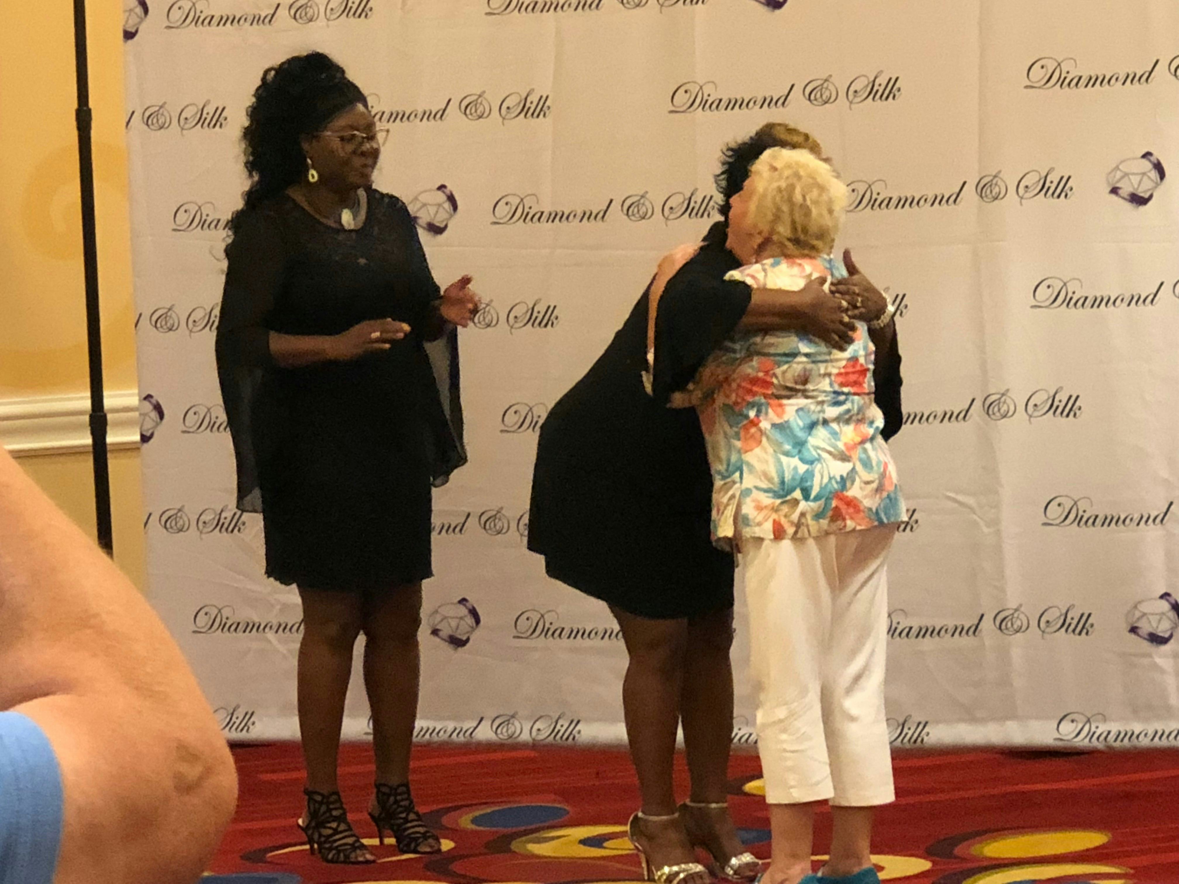 I spent an evening with Diamond and Silk and their pro-Donald Trump ...
