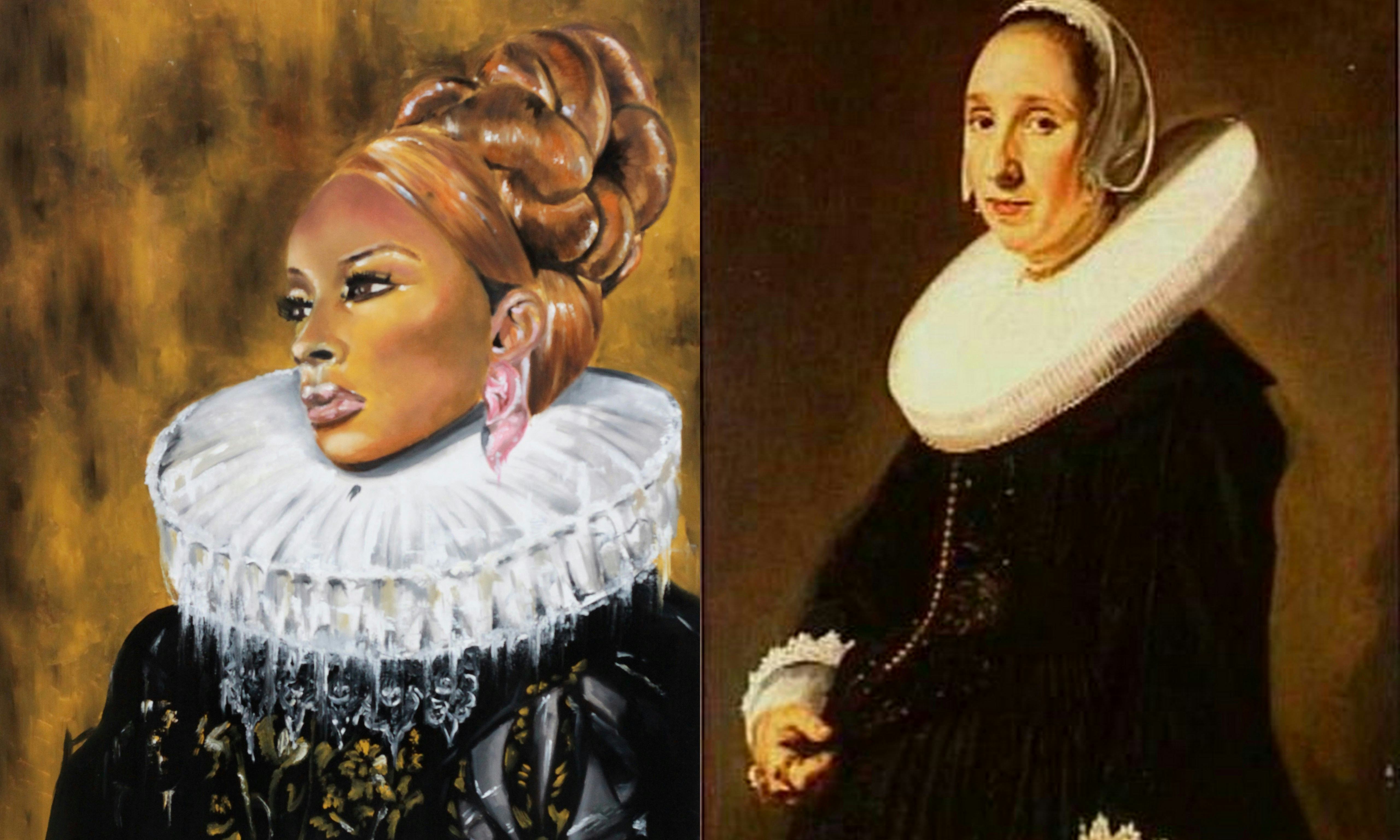 9 Stunning Portraits Show How Famous Rappers Would Look as 17th Century ...