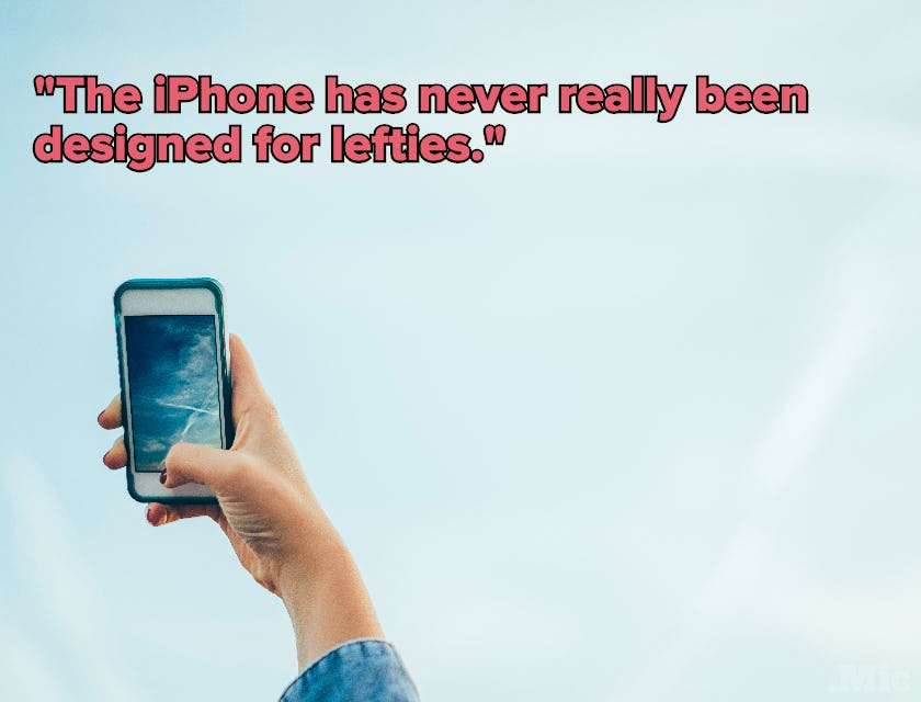Why Some Left-Handed People Are Having Big Problems With the iPhone