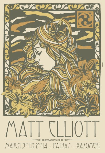 15 Beautiful Indie Concert Posters That Could Pass as Fine Art
