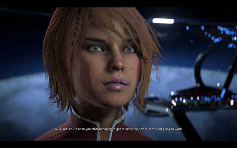 Mass Effect Andromeda Suvi Anwar Romance Guide How To Smooch Your