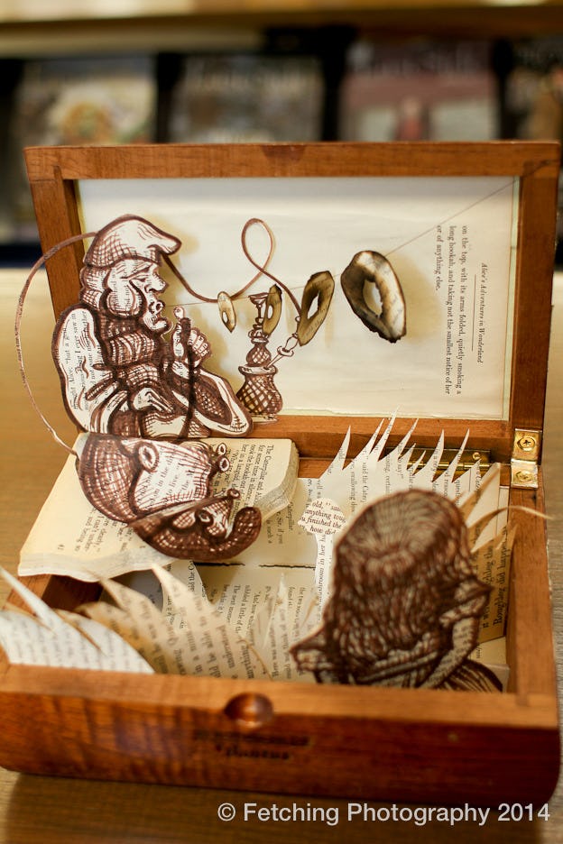 10 Beautiful Book Dioramas Putting Your Fourth Grade Project to Shame