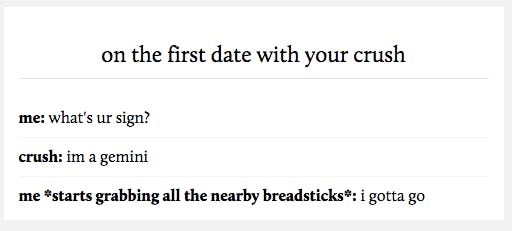 This Viral Tumblr Meme Is Here to Assure You: Your Dating Deal Breakers ...