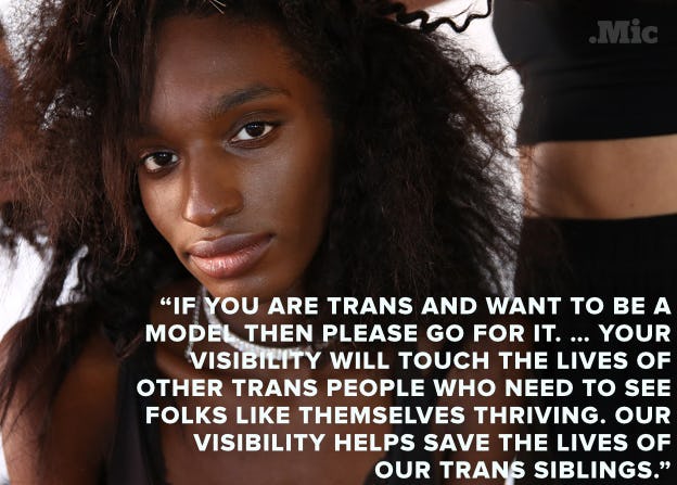 7 transgender models on why it’s so important for them to be seen right now