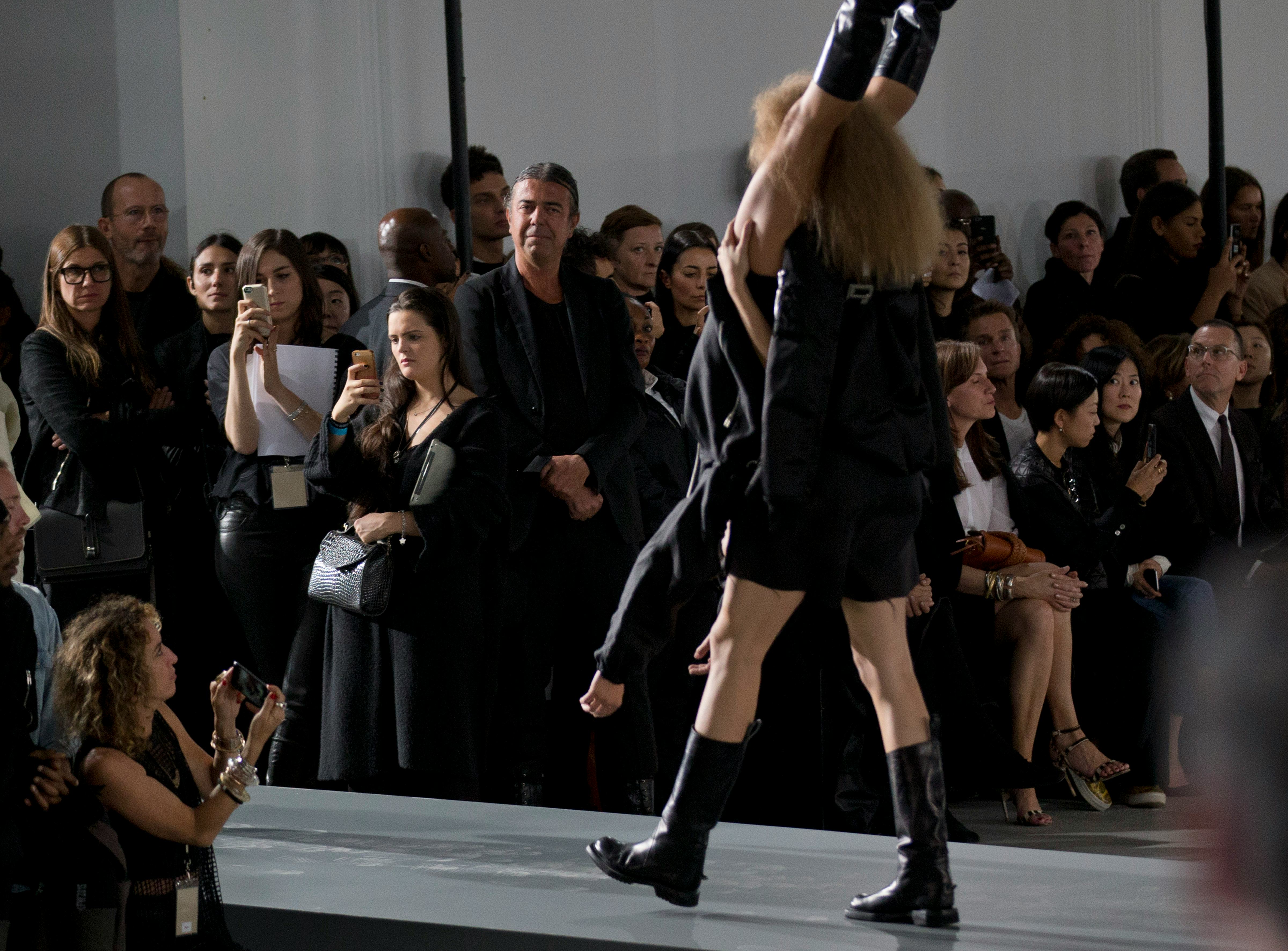 Rick Owens' "Human Backpack" Runway Show Is Why People Think Fashion Is ...