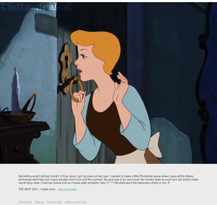 These Badass Disney Princesses Prove that Short Hair Can Be Beautiful Too