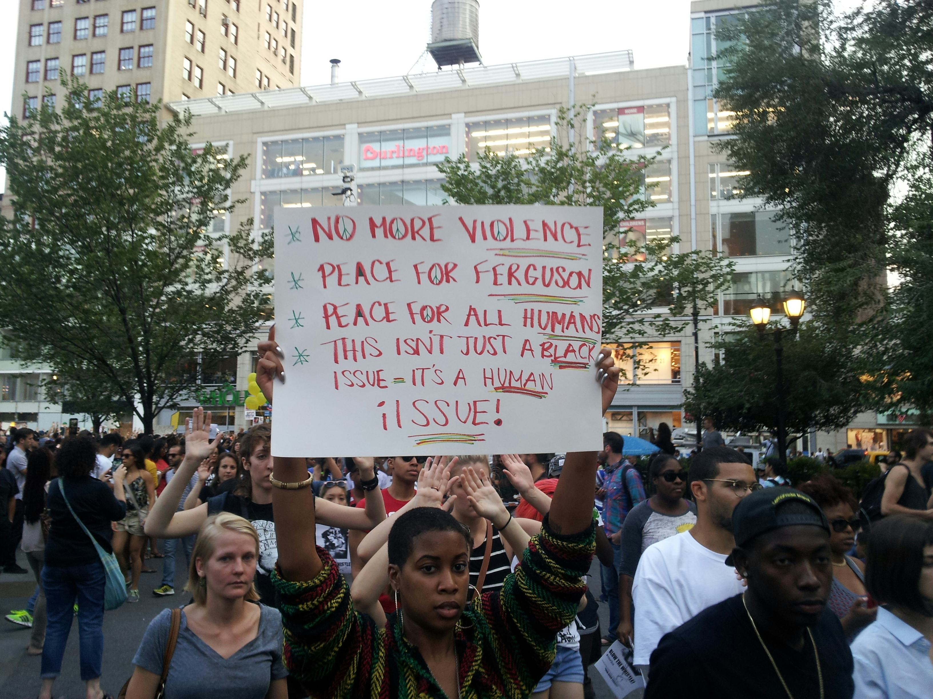 20 Powerful Protest Signs That Prove America Stands with Ferguson