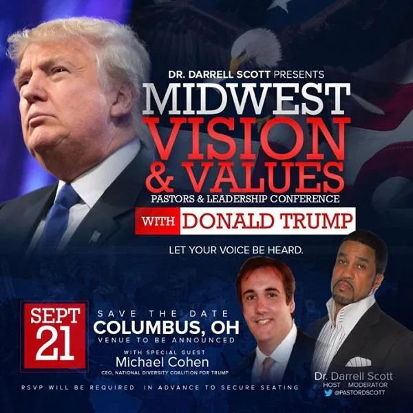 Donald Trump to appear with pastor who says he personally stopped a tsunami