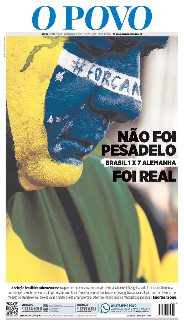 35 Brutal Newspaper Front Pages That Capture the Agony of Brazil's ...