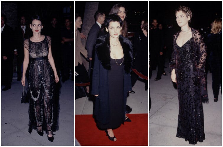 Unsung Style Icon: Winona Ryder, pioneer of goth attire and classy ...