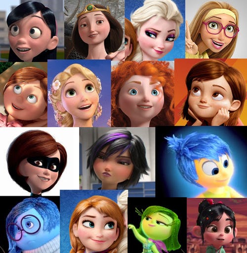 The Disturbing Trend in Almost Every Female Pixar Character
