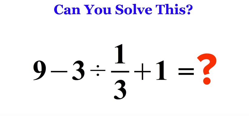 This Math Problem Is Stumping the Whole Internet. Can You Solve It?