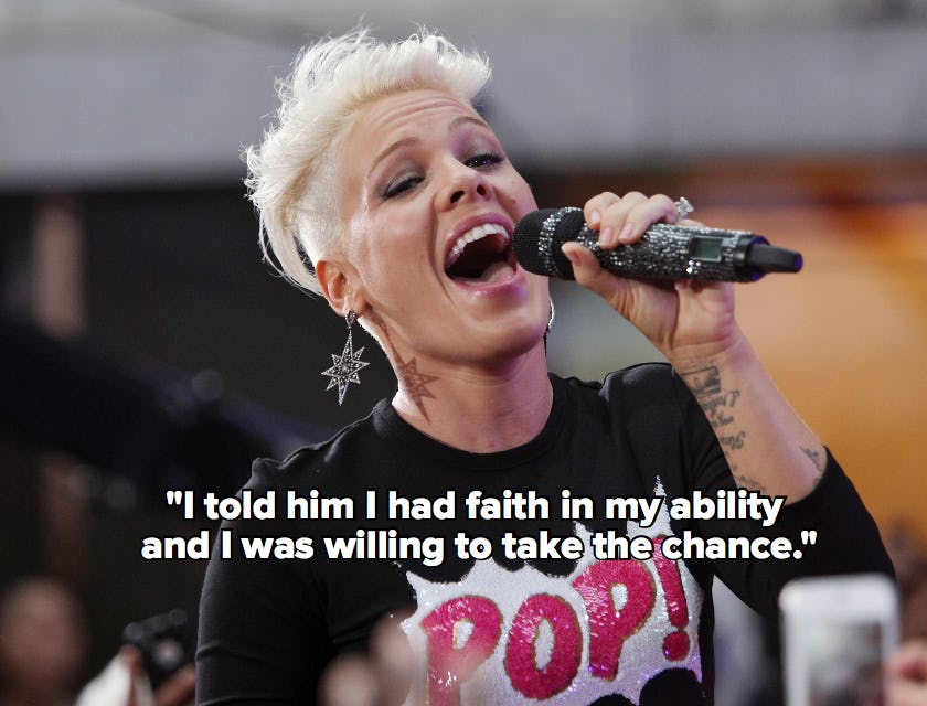 7 Times Pink Shut Down the Haters With Badass Words of Wisdom
