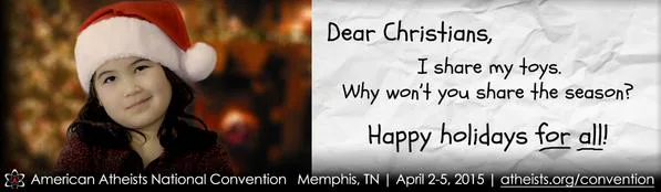 11 Struggles Reveal What It's Like to Be an Atheist During Christmas