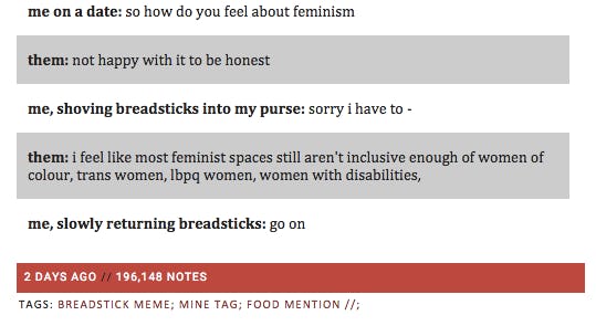 This Viral Tumblr Meme Is Here to Assure You: Your Dating Deal Breakers ...