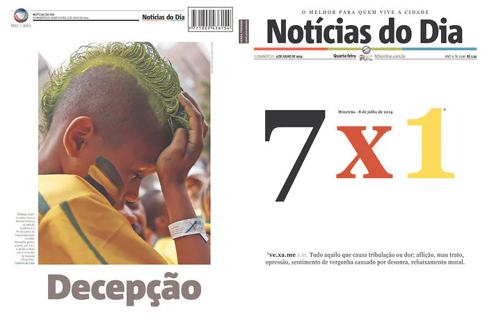 35 Brutal Newspaper Front Pages That Capture the Agony of Brazil's ...