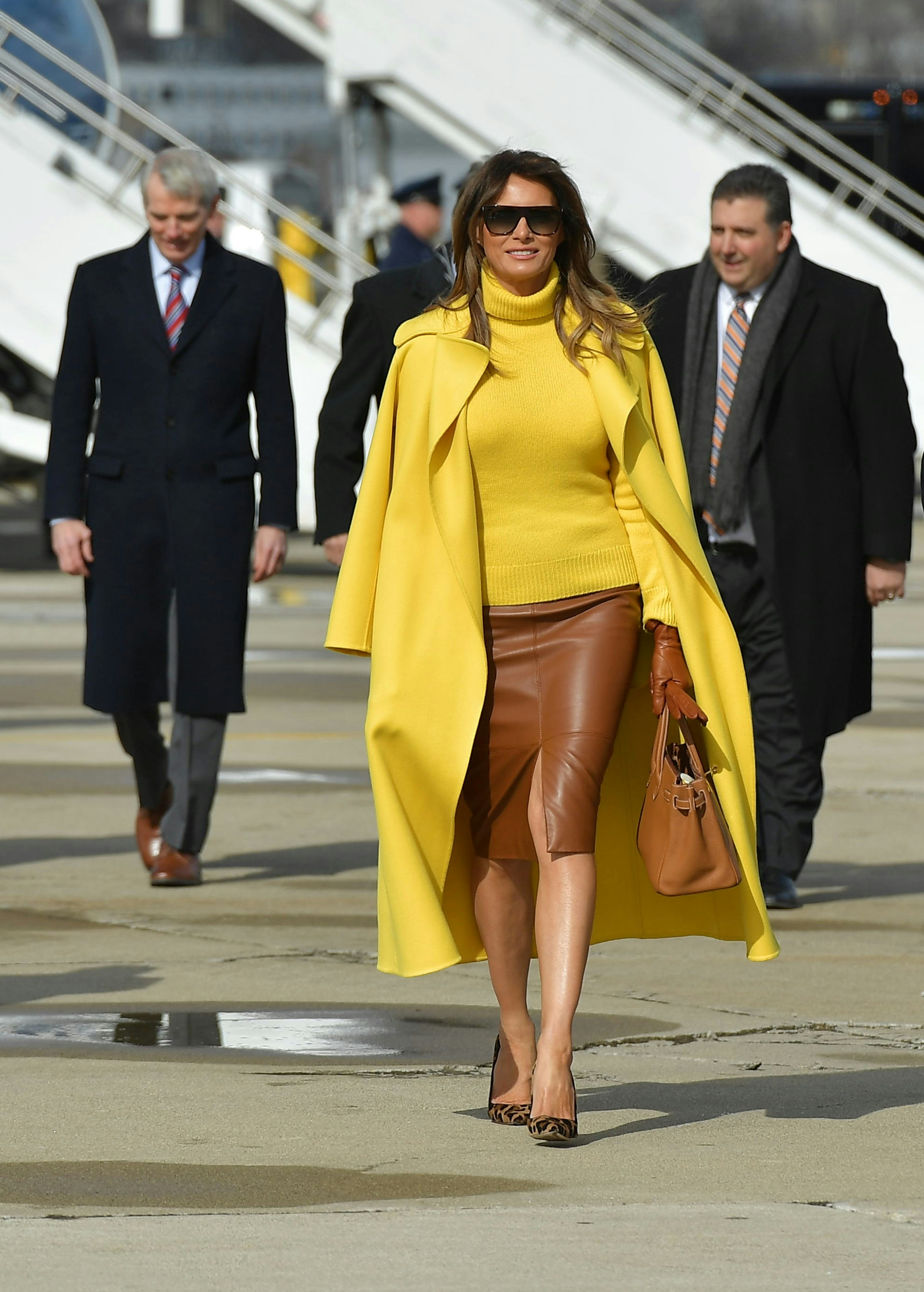 What Melania Trump wore her 55th week as first lady — during the Super ...