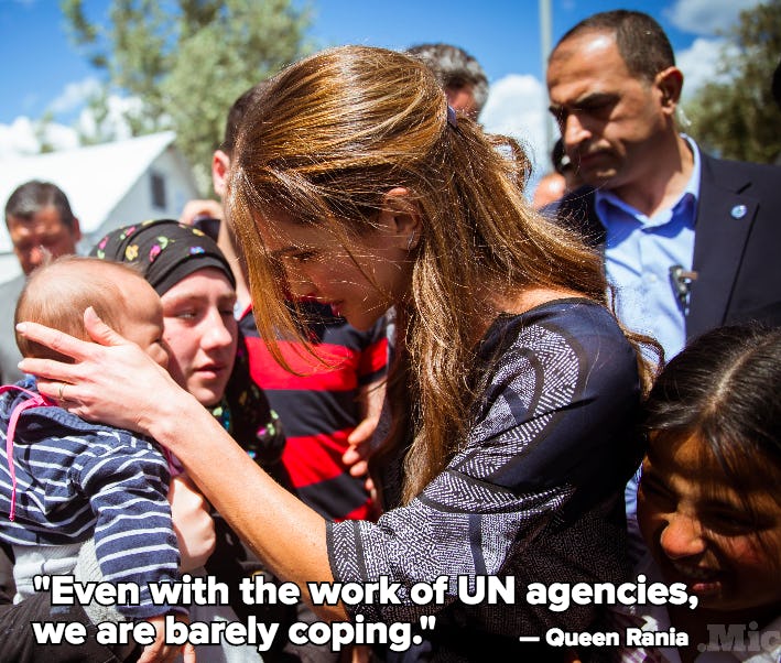 Exclusive: Queen Rania Reveals What the Syrian Refugee Crisis Really ...