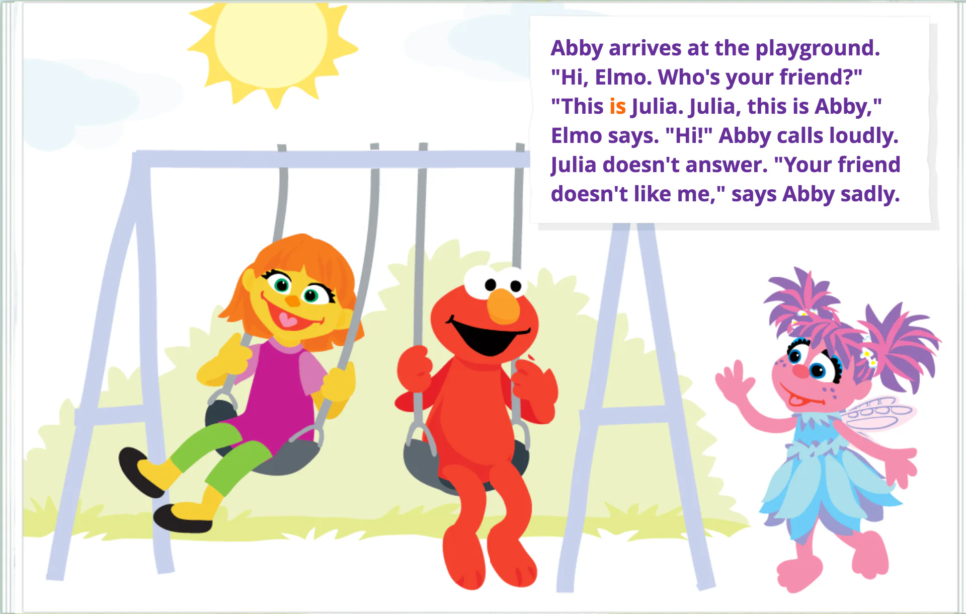 Meet Julia, Sesame Street's New Character With Autism