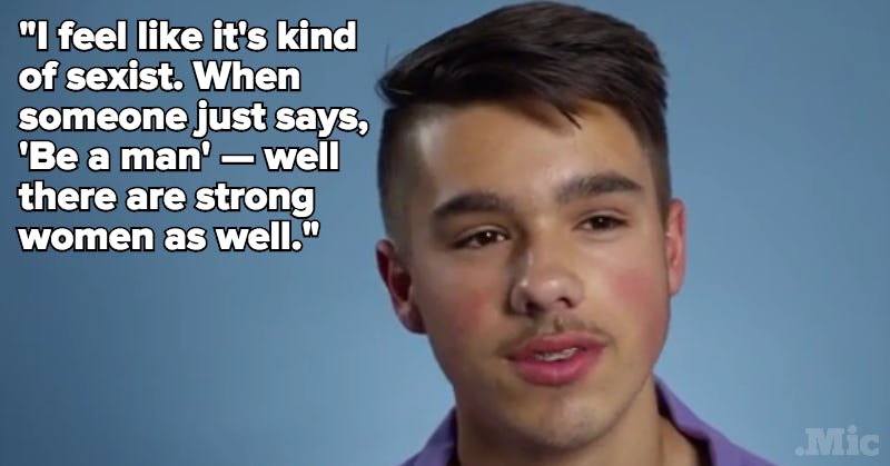 These Men's Responses to "Be A Man" Shows How Masculinity Standards Are ...