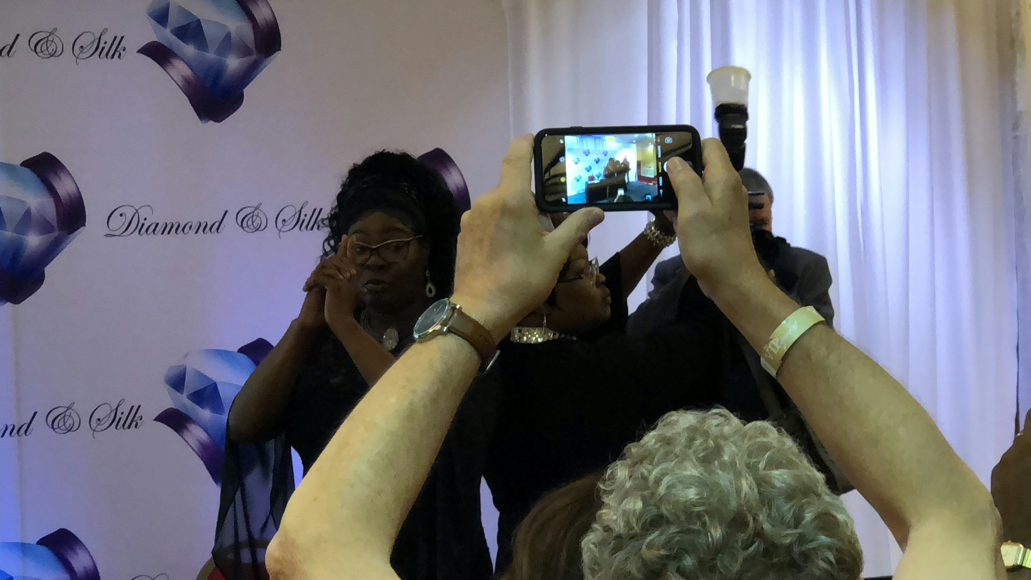 I spent an evening with Diamond and Silk and their pro-Donald Trump ...
