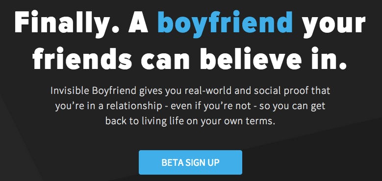 This "Fake Boyfriend" Website Is Everything Wrong With How We Judge ...