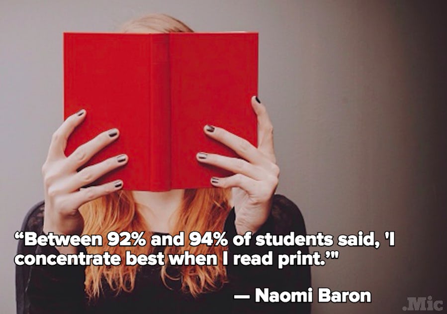 Reading Books Instead of Kindles Can Improve Your Memory, Concentration ...