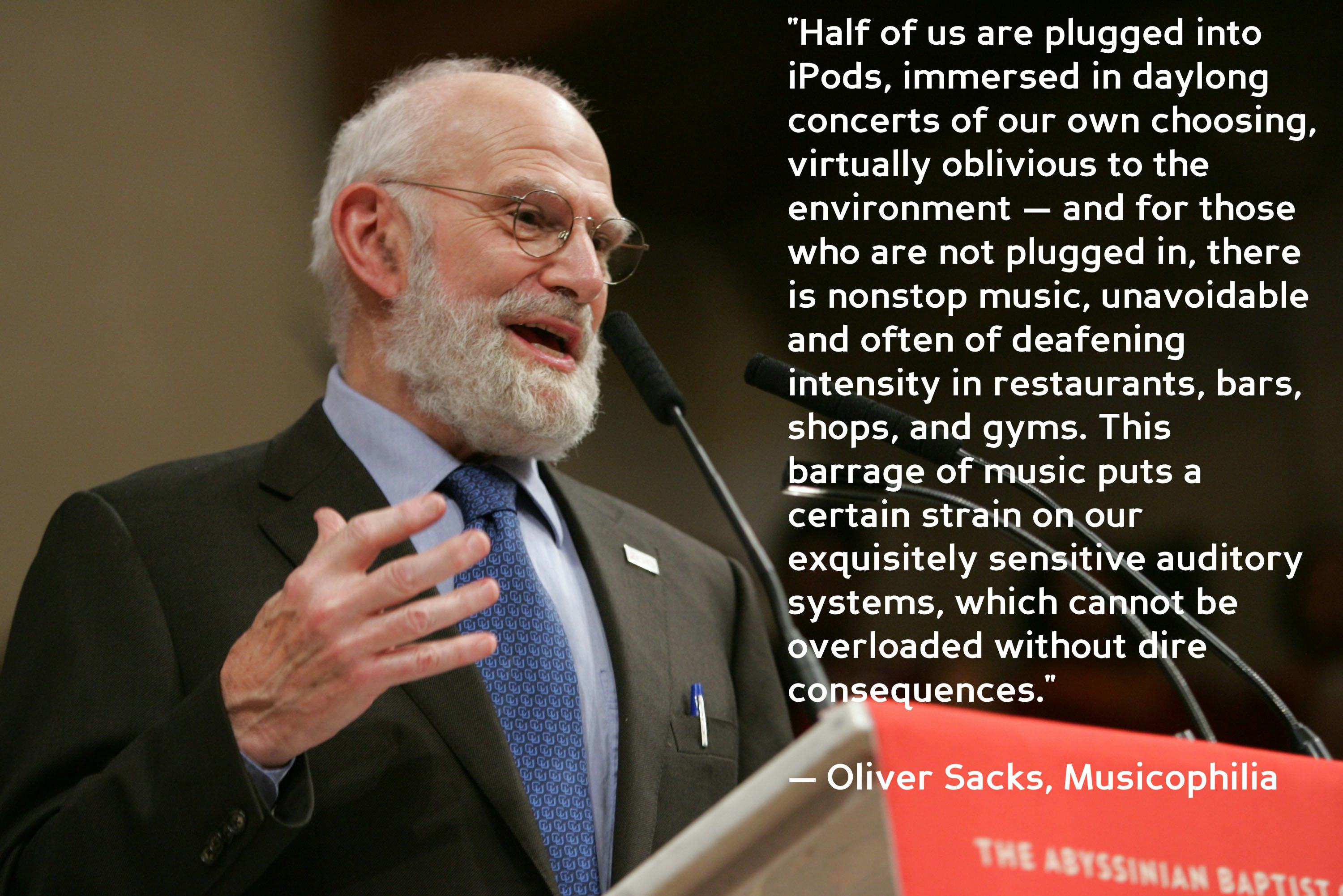 11 Beautiful Oliver Sacks Quotes That Capture the Power of Music