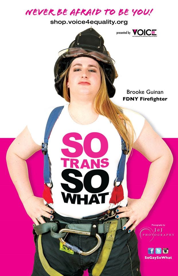 The FDNY's Only Openly Transgender Firefighter Is Ready for Her Close-Up