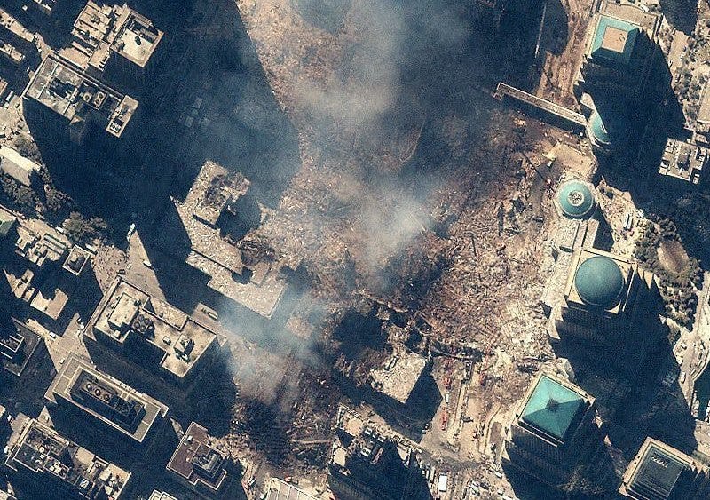 What 9/11 Looked Like to the Only American Who Wasn't on Earth to See It