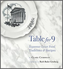 The Supreme Court released its very own cookbook, featuring judges ...