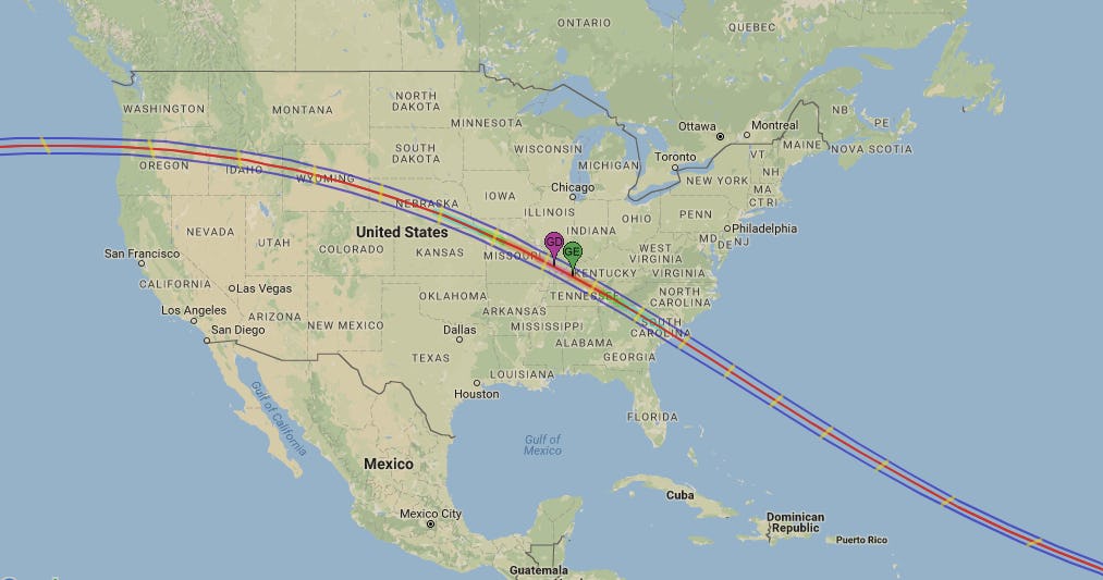 Solar Eclipse 2017 Map: How to use NASA’s interactive map
