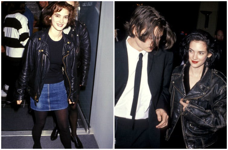 Unsung Style Icon: Winona Ryder, pioneer of goth attire and classy ...