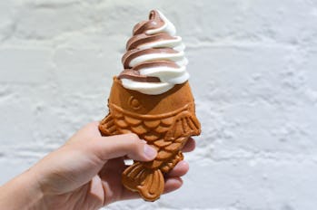 Say hello to taiyaki, the adorable fish-shaped ice cream cones taking ...