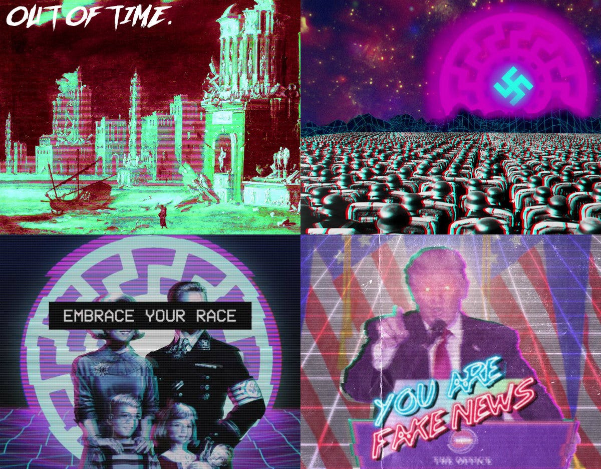 This is fashwave, the suicidal retro-futurist art of the alt-right