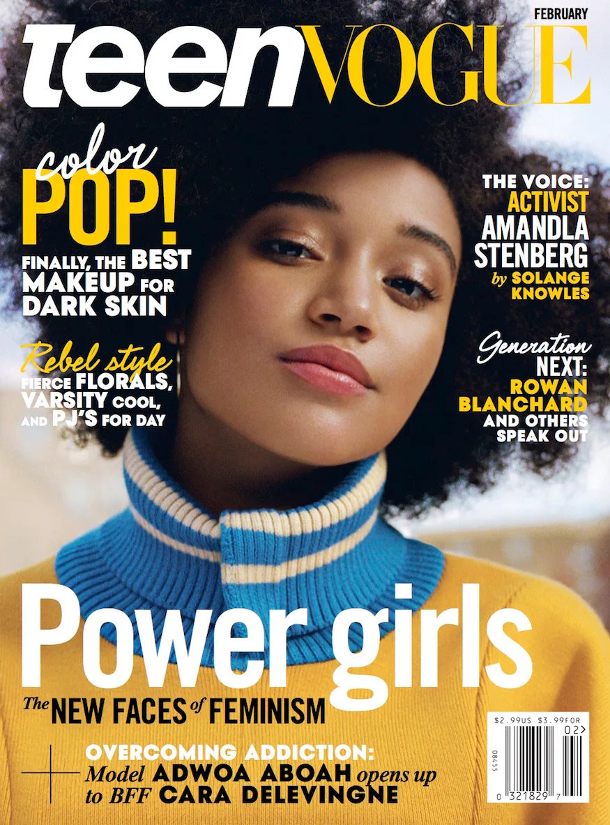 Amandla Stenberg Sums Up the True Beauty of Embracing Natural Hair