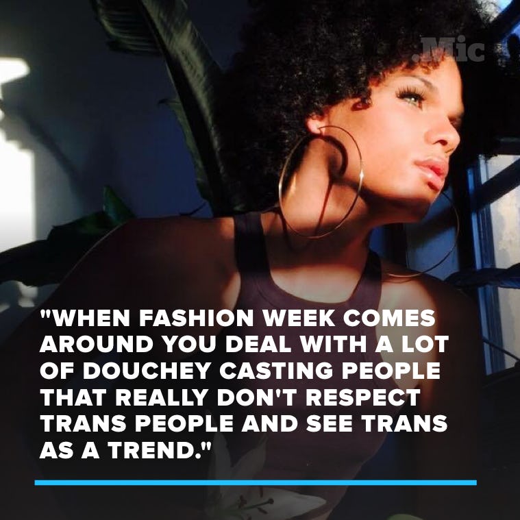 Model Maya Monès Is Here to Prove Transgender Models Aren't Some Trend