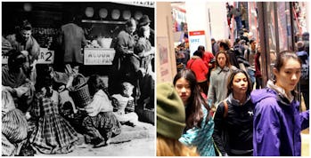 16 Photos of Shopping, Then and Now, Reveal How Our World Has Changed