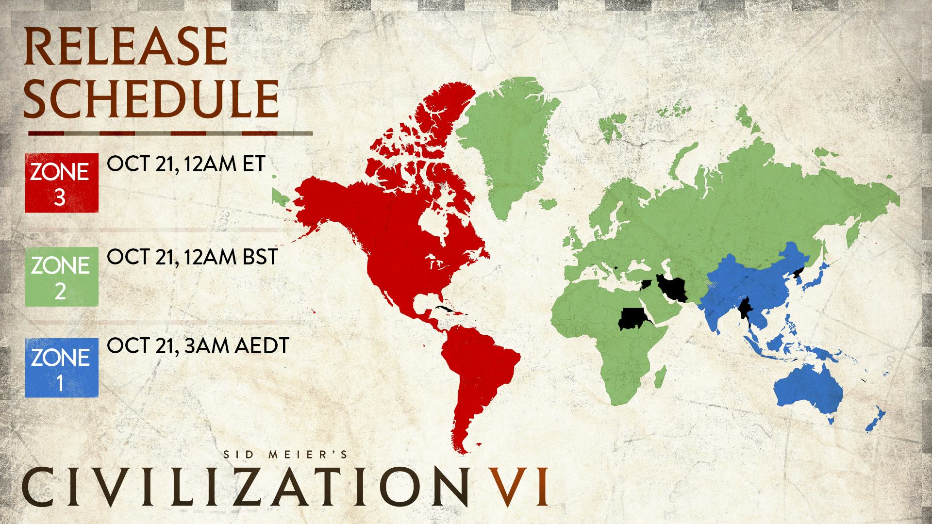 'Civ 6' release date and time: When can you play 'Civilization VI' in ...