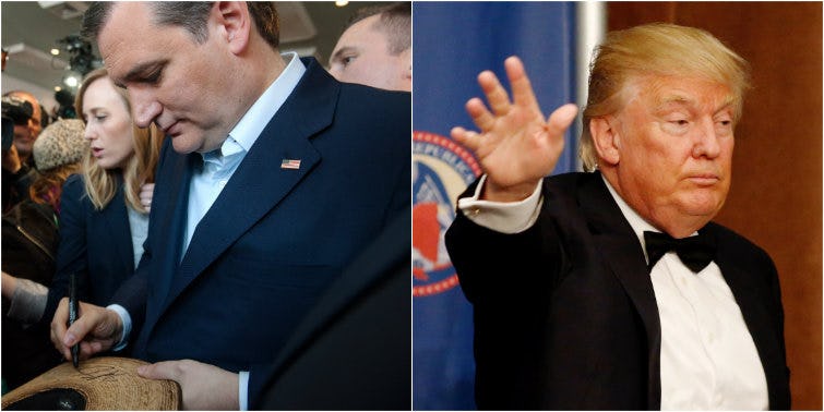 From Donald Trump to Bernie Sanders, Male Politicians Are Wearing Lots ...