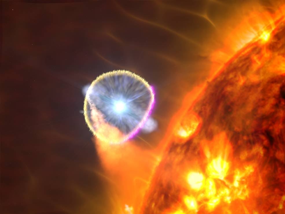 We just got our first complete look at an exploding white dwarf star