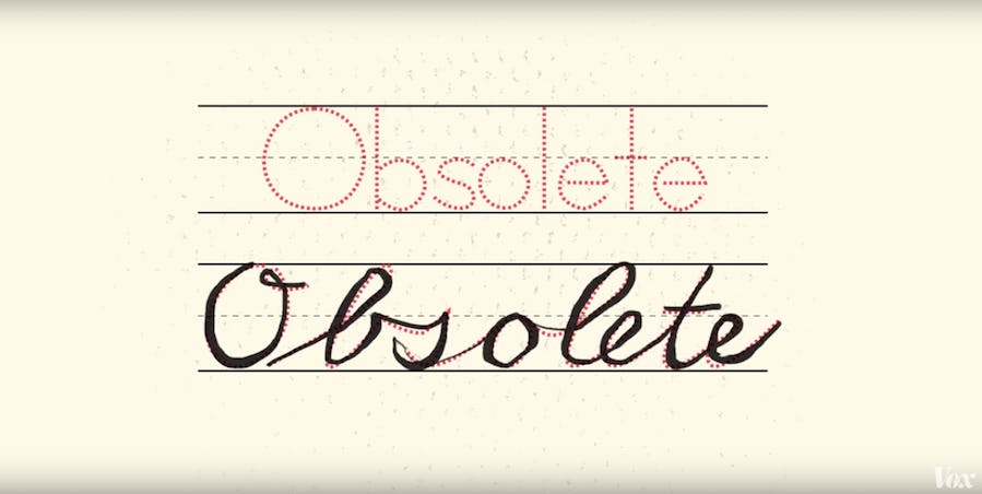 Science Has Good News for People Who Write in Cursive