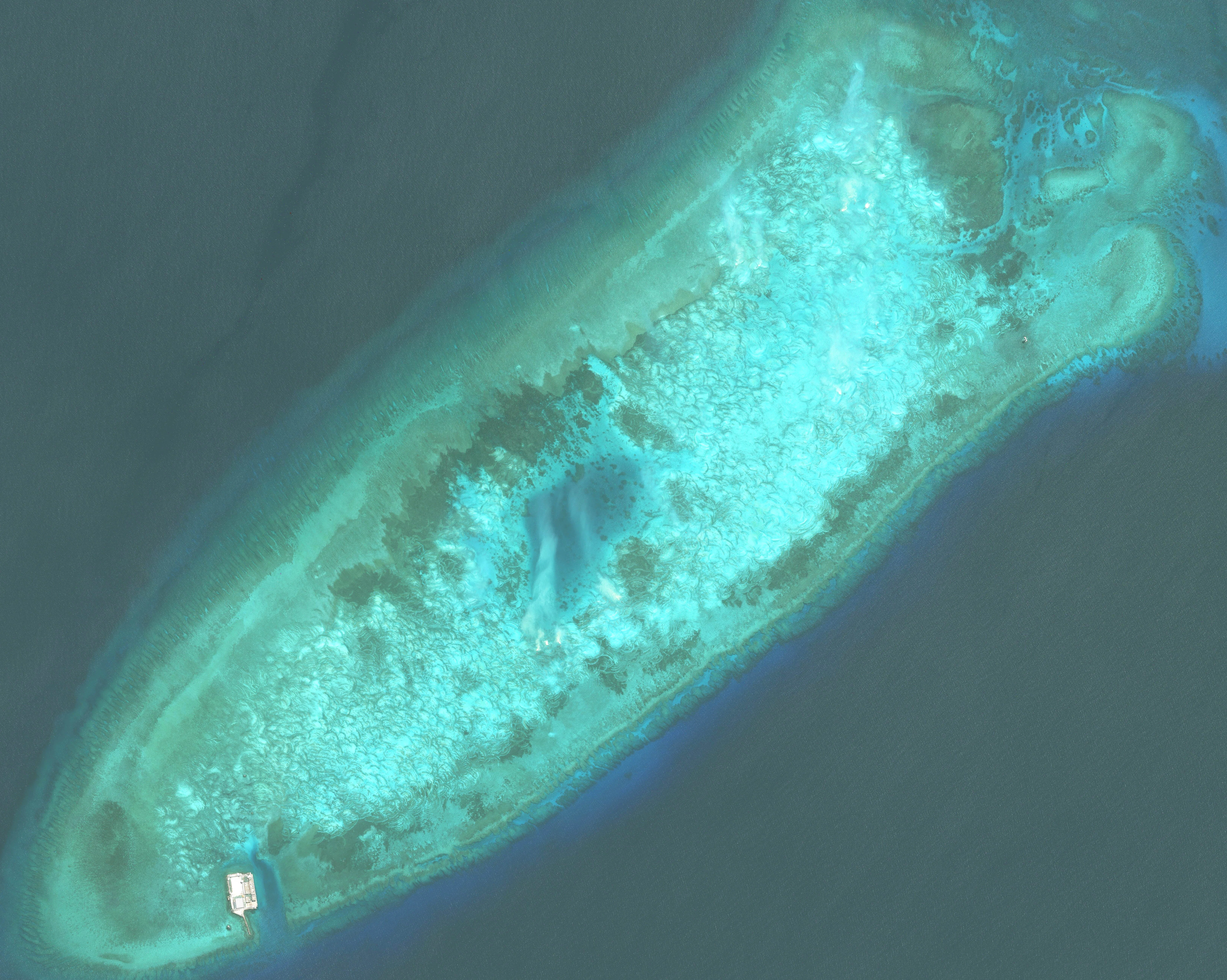 Spratly Islands Photos: China's Man-Made Islands Continue to Rise Out ...