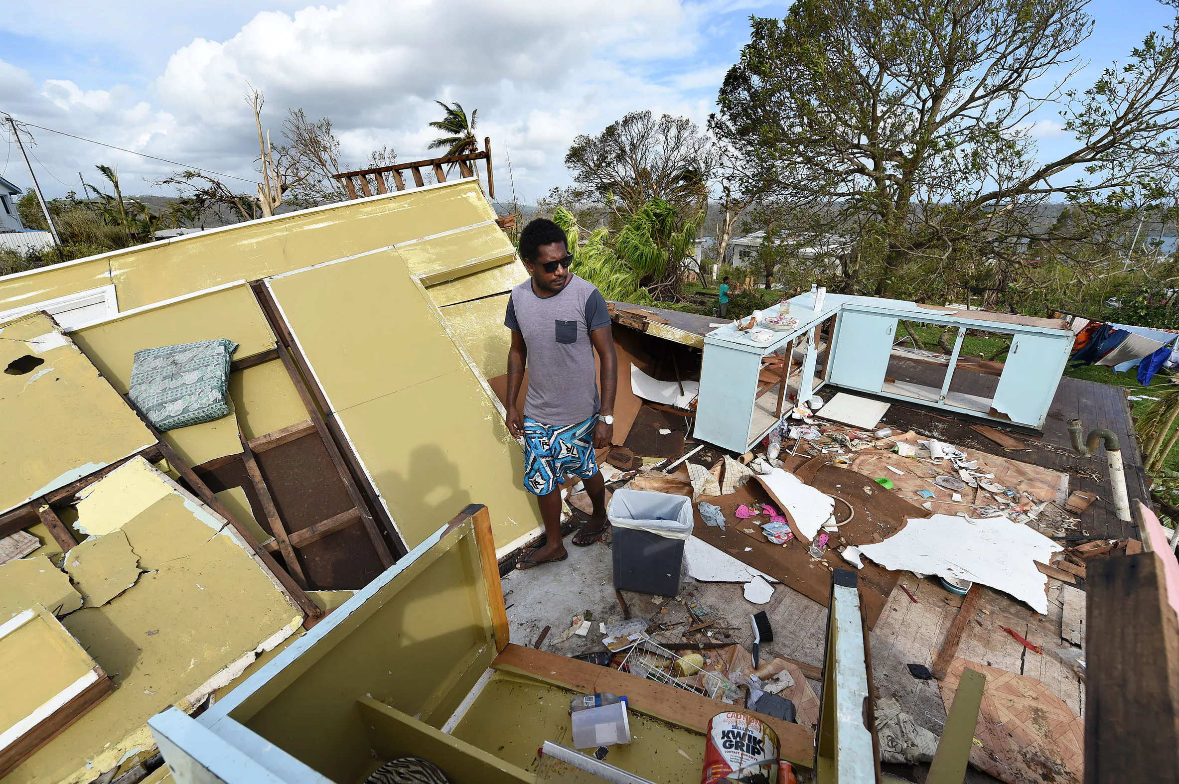 Powerful Photos Show the Devastation a Major Cyclone Released on Vanuatu