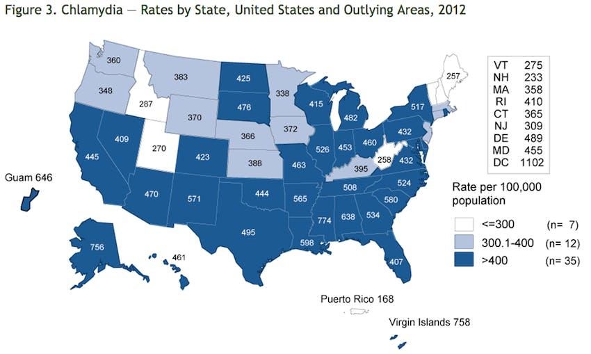 Which State Has the Most STDs? Check These Maps