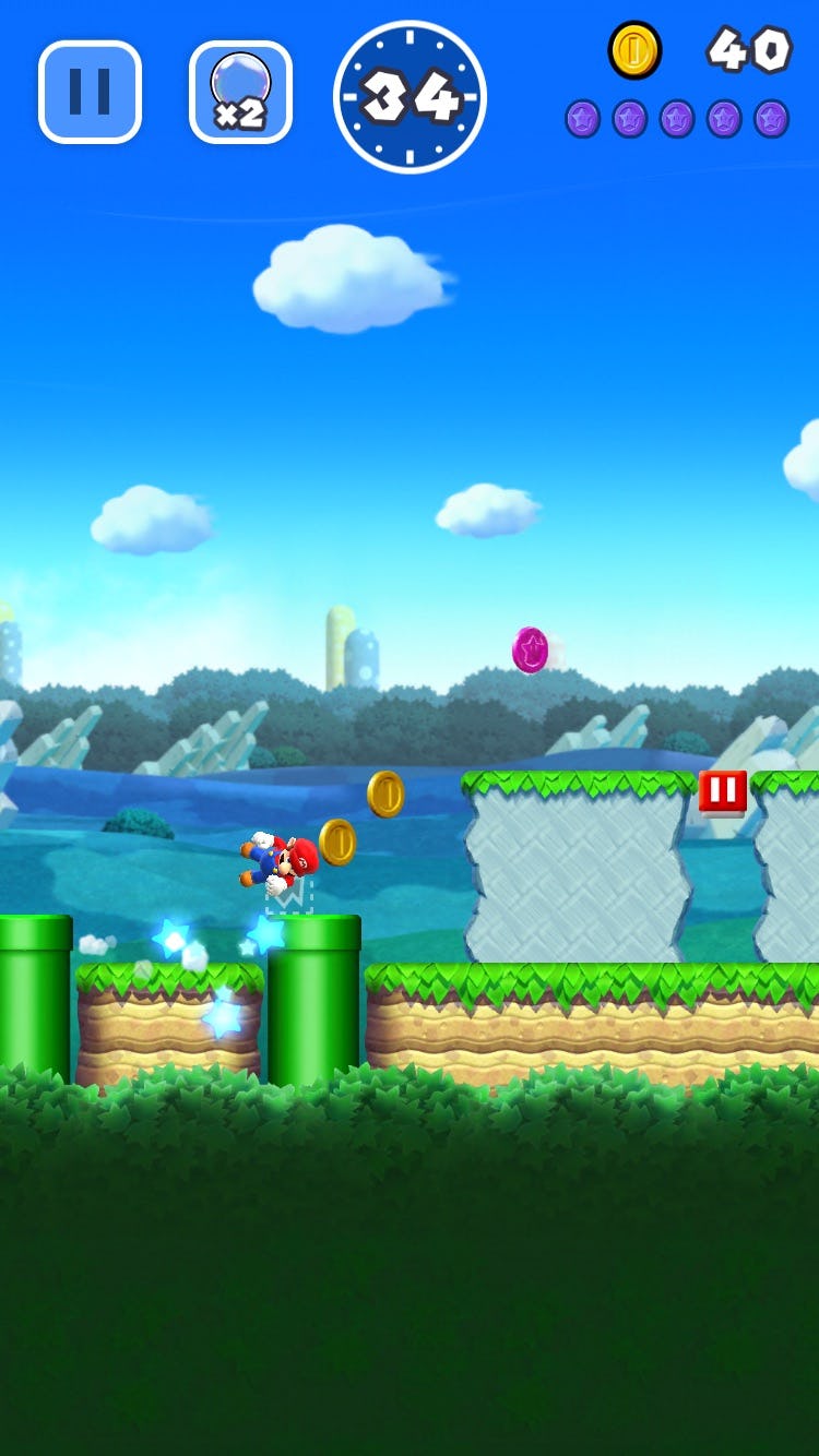 'Super Mario Run' World 1 walkthrough and coin locations: How to beat 1 ...