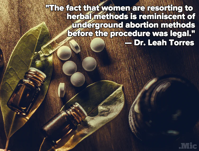 Women Are Learning About Herbal Abortion Online — Here's Why That's a ...