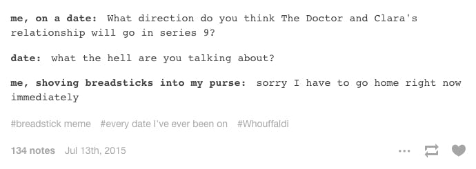 This Viral Tumblr Meme Is Here to Assure You: Your Dating Deal Breakers ...